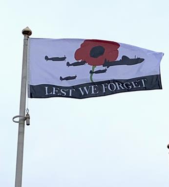 Lest We Forget Airforce Flags - Flagpole Express